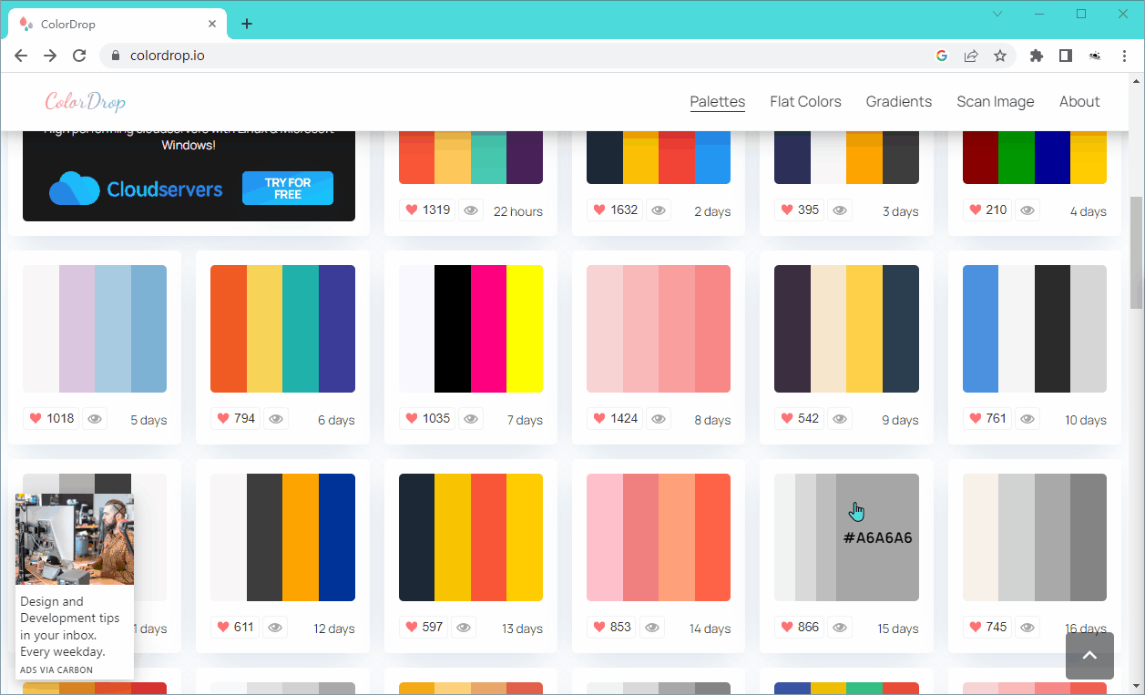 素材灵感丨我又来帮设计师找配色了：Colordrop_VE Leap社区